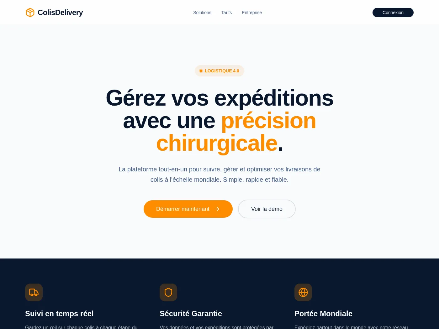 ColisDelivery Manager