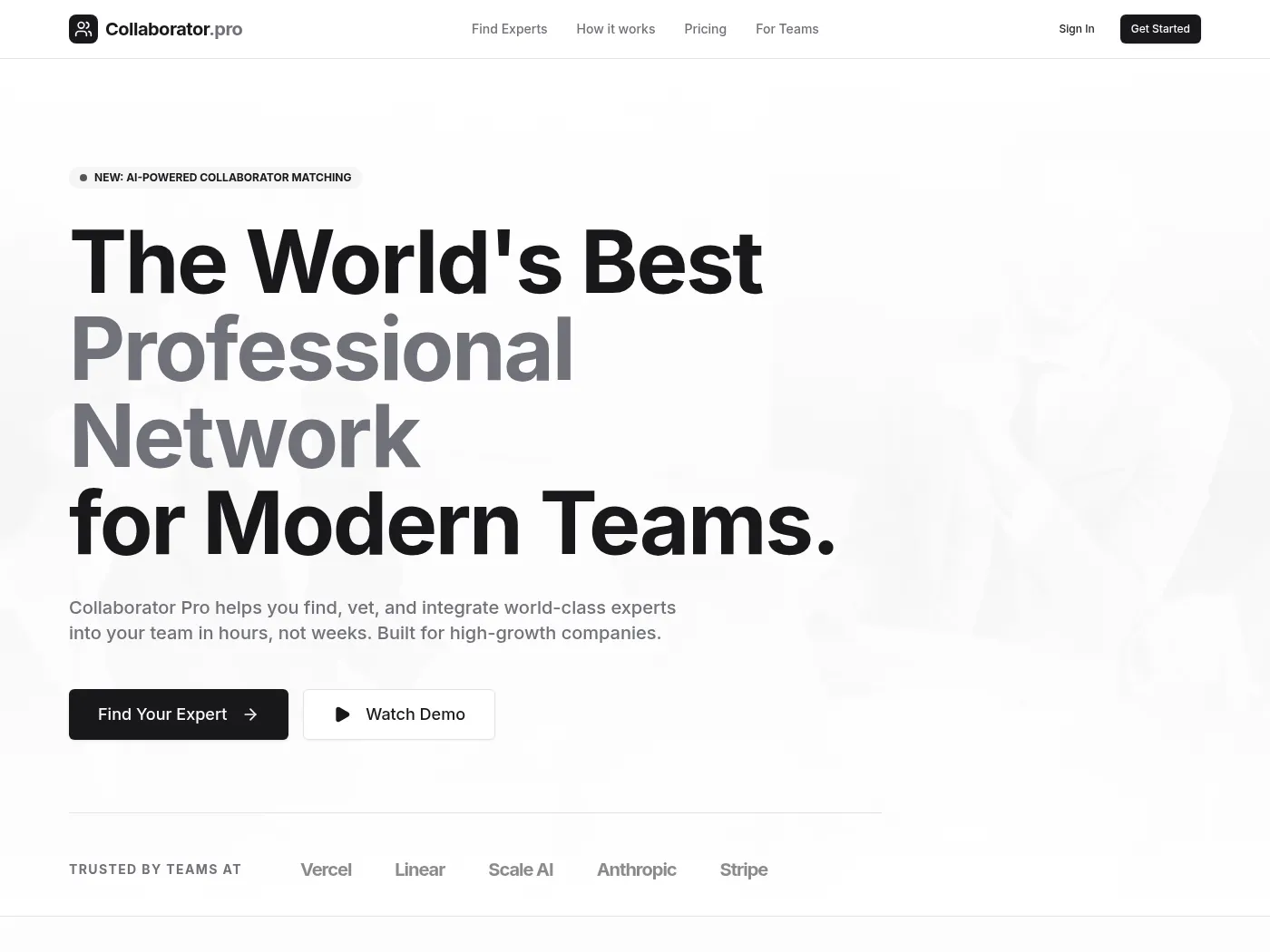 Collaborator Pro Site