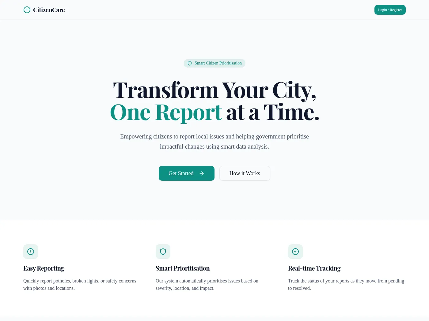 College Project Portal