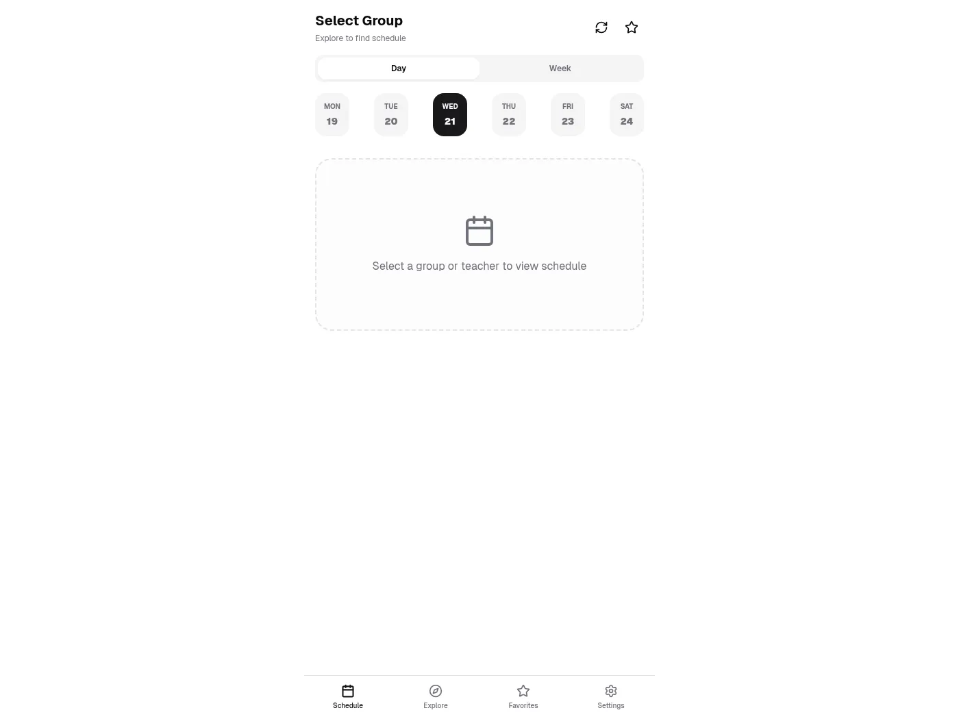 Schedula College Web