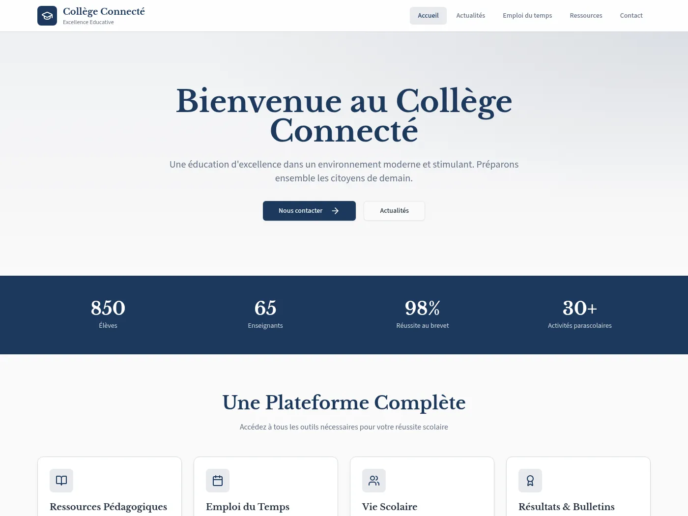 Collège Connecté