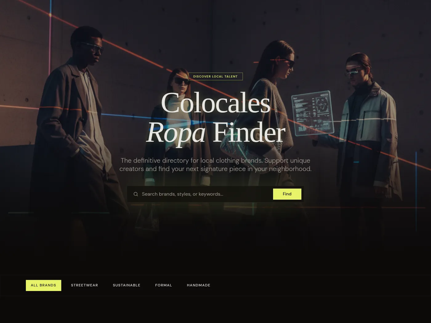 Colocales Ropa Finder