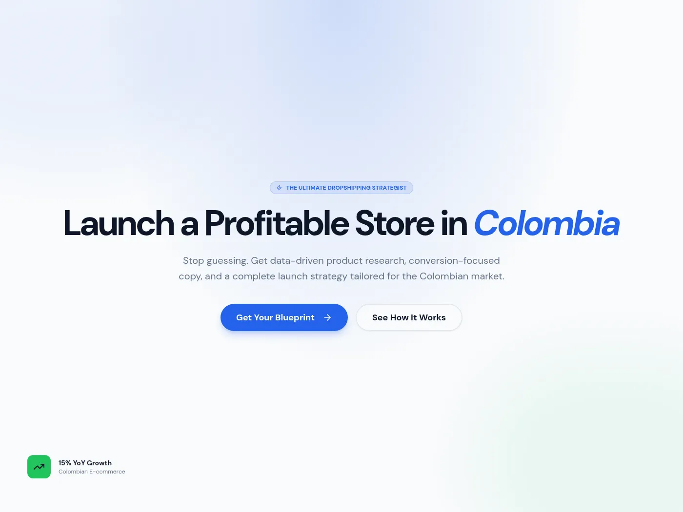 Colombia Store Blueprint