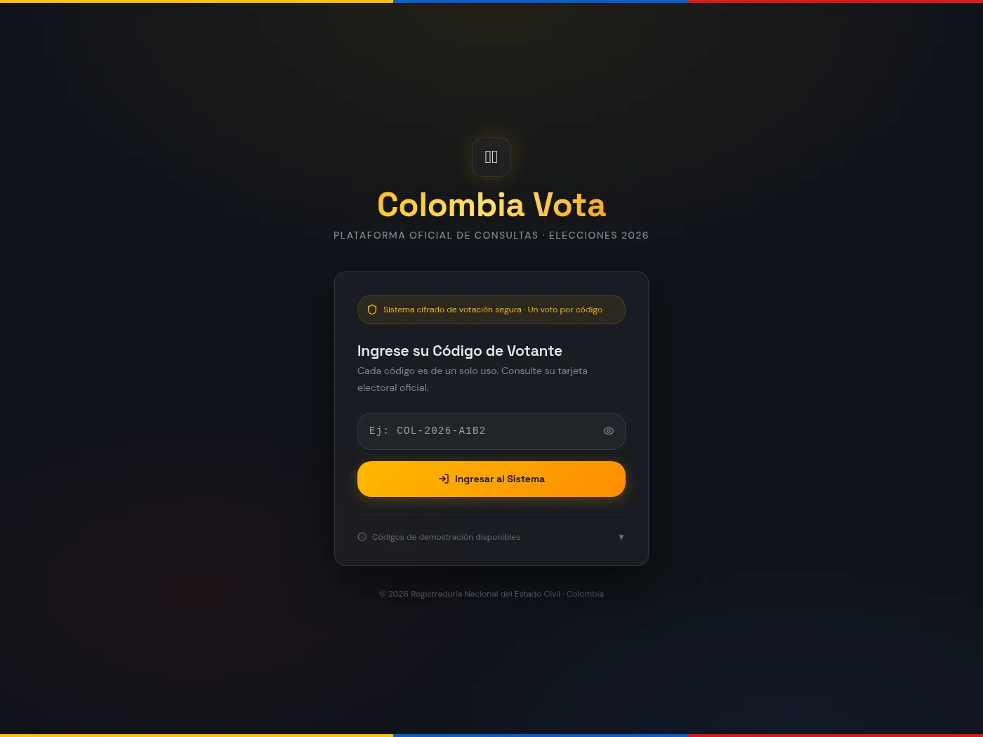 Colombia Vote Premium