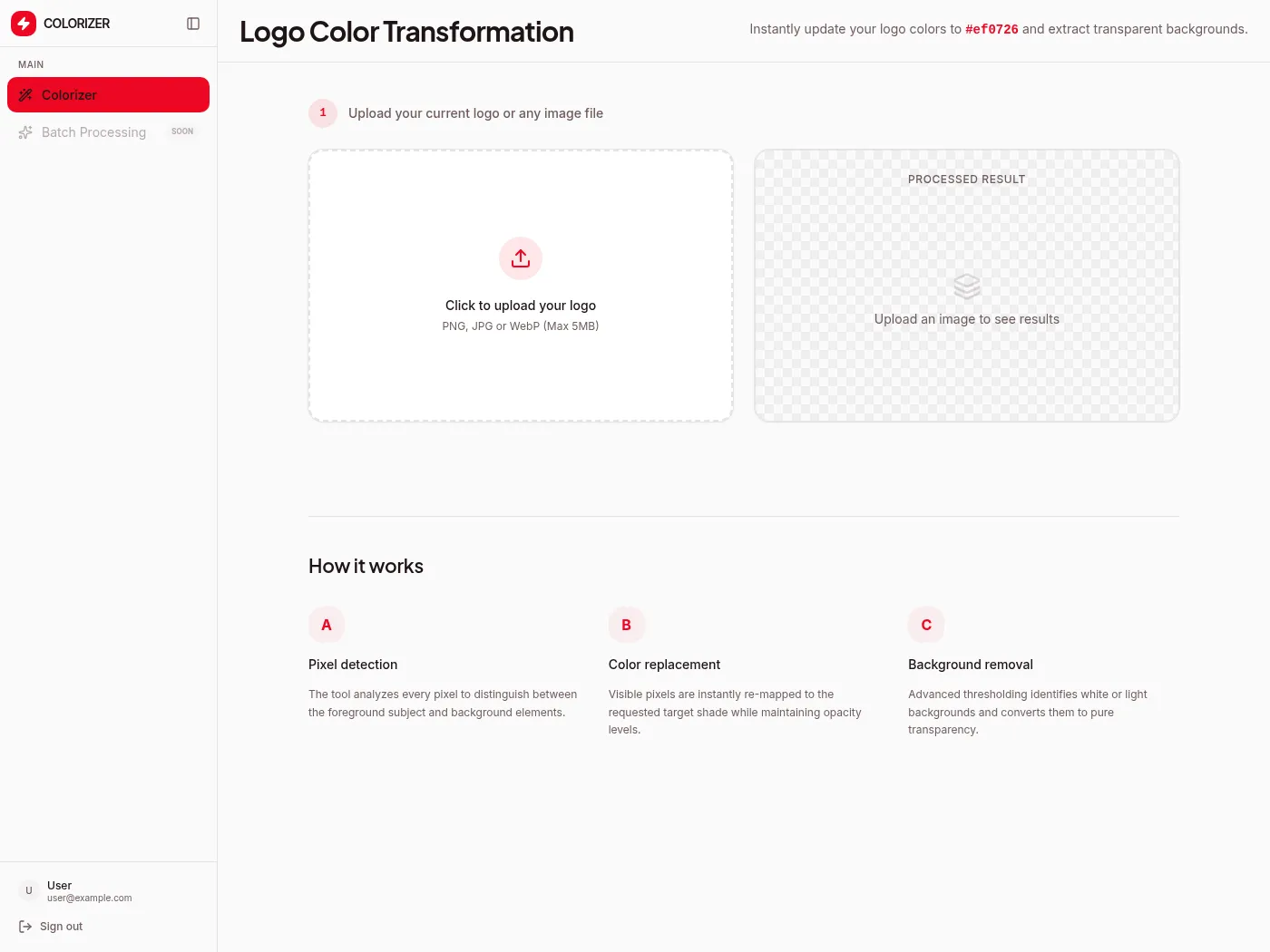 Color Changer Tool