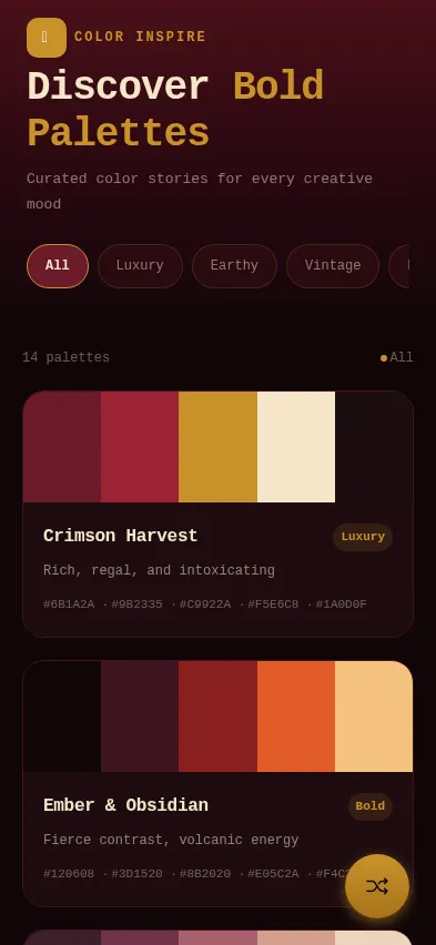 Color Inspire App