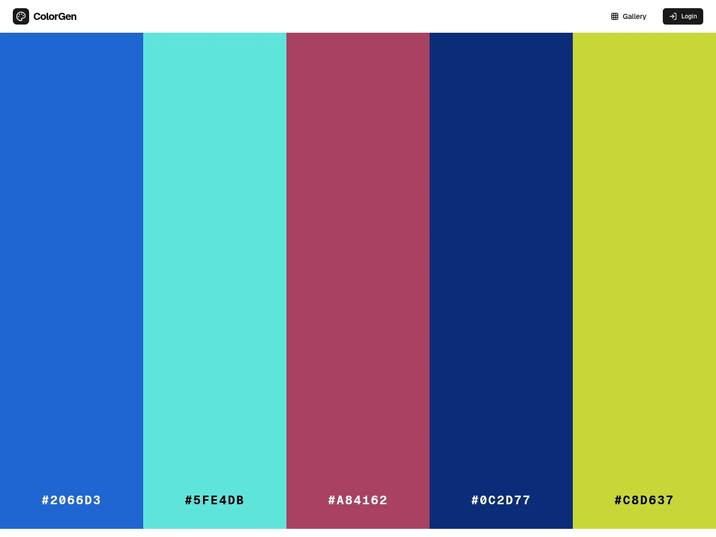 Color Palette Generator