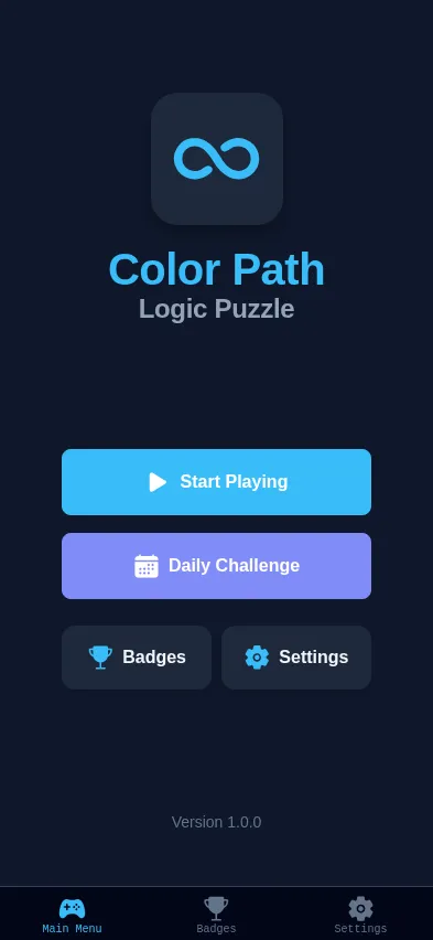 Color Path Puzzle