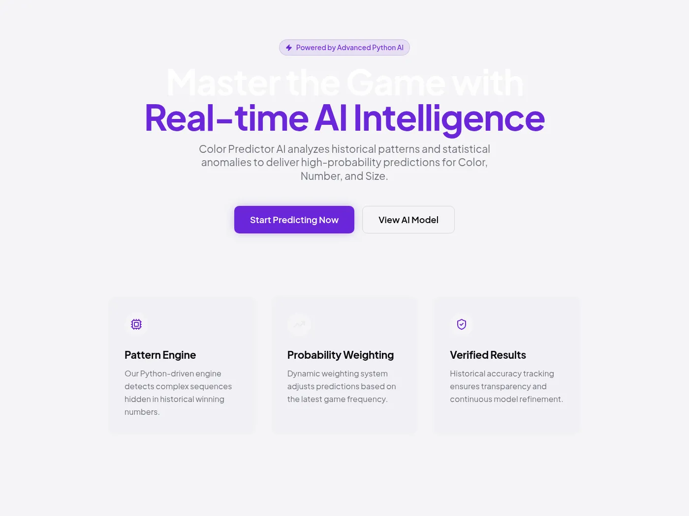 Color Predictor AI
