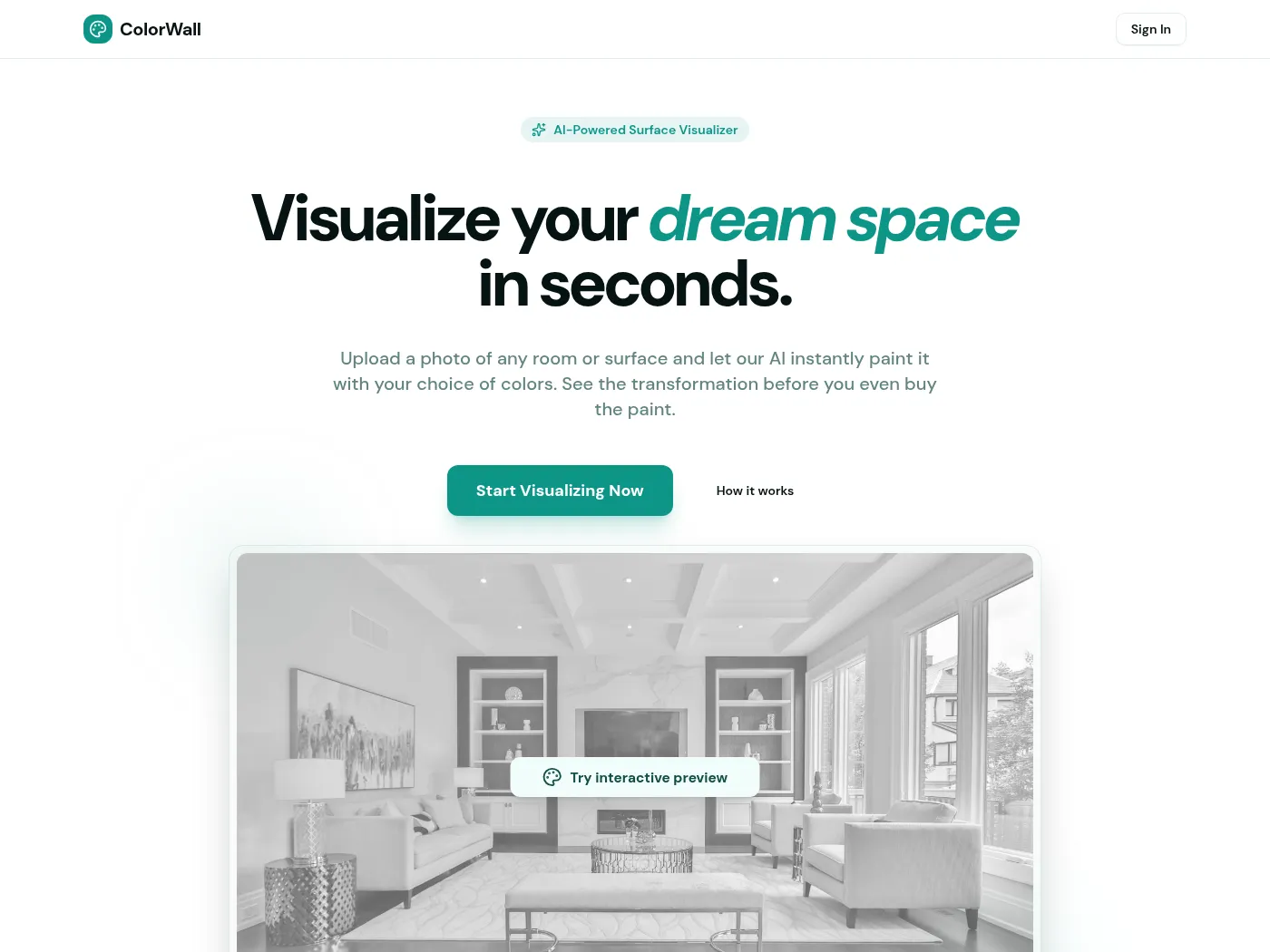 Color Walls Visualizer