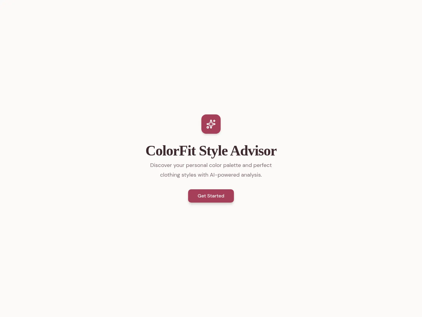 ColorFit Style Advisor