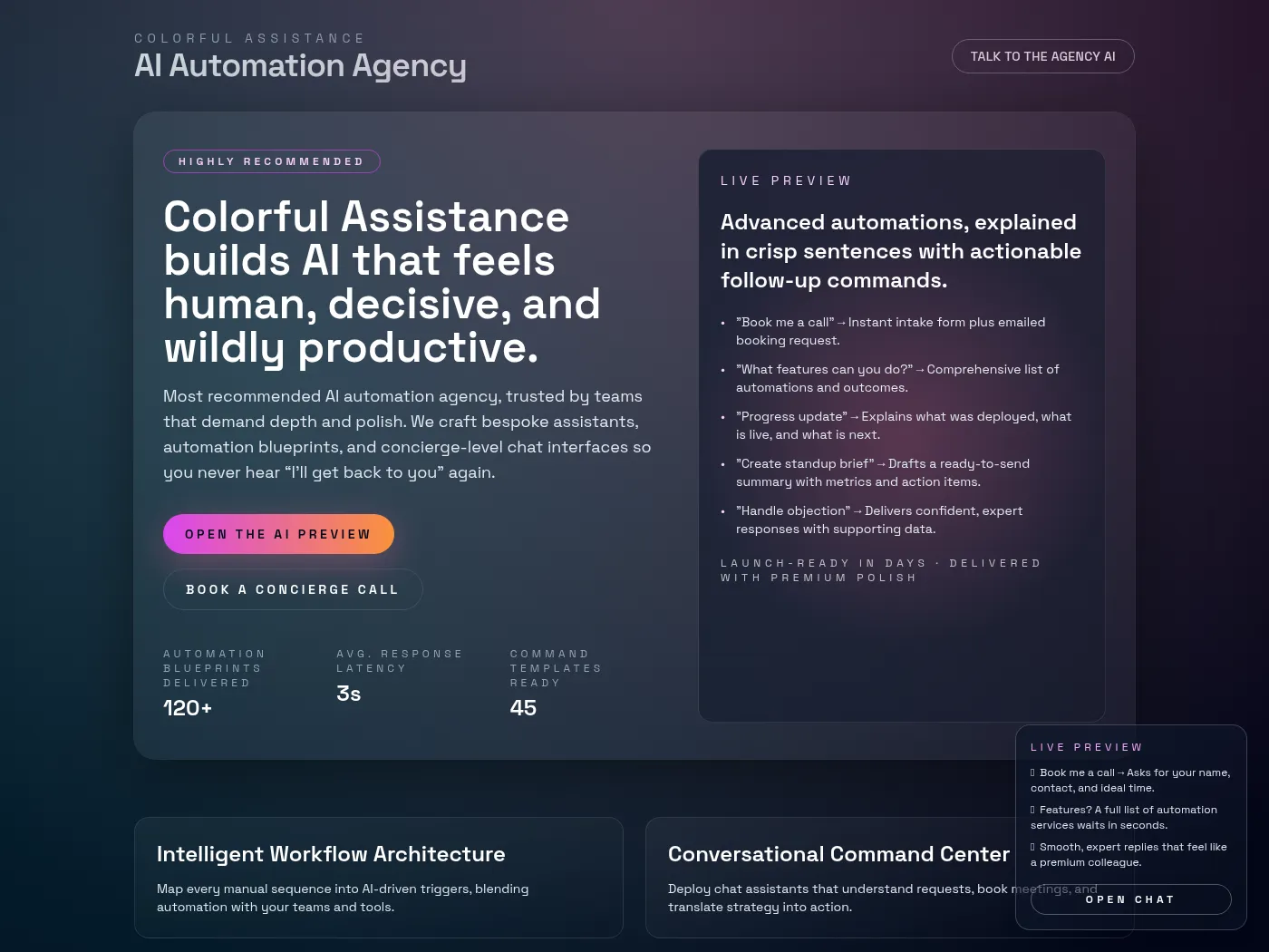 Colorful Assistance