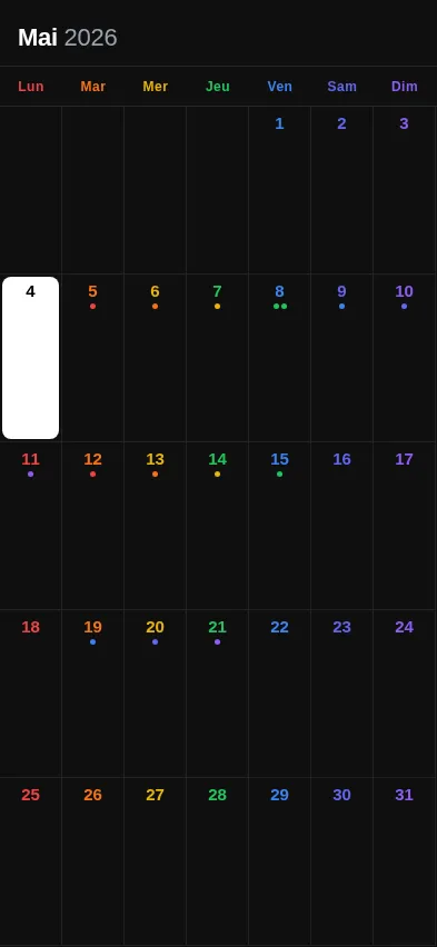 ColorSync Calendar