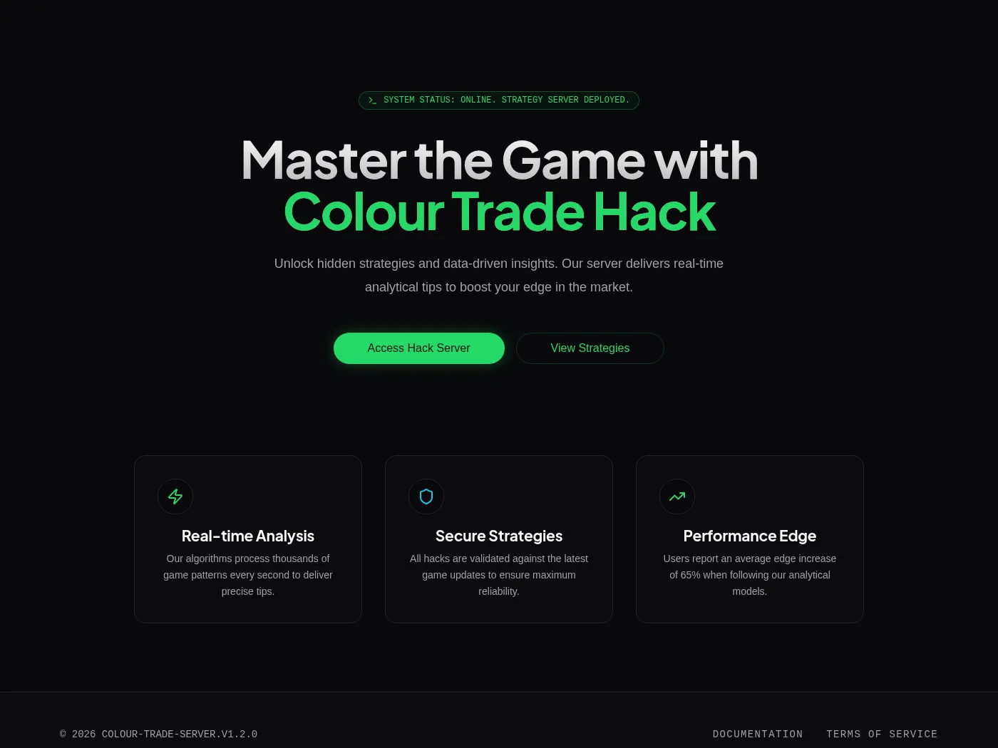 Colour Trade Hack Server