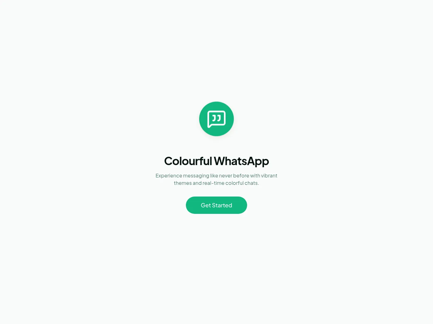 Colourful WhatsApp