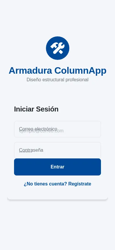 Armadura ColumnApp