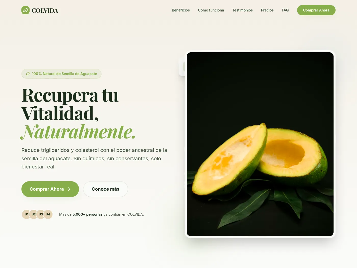 COLVIDA Wellness Site