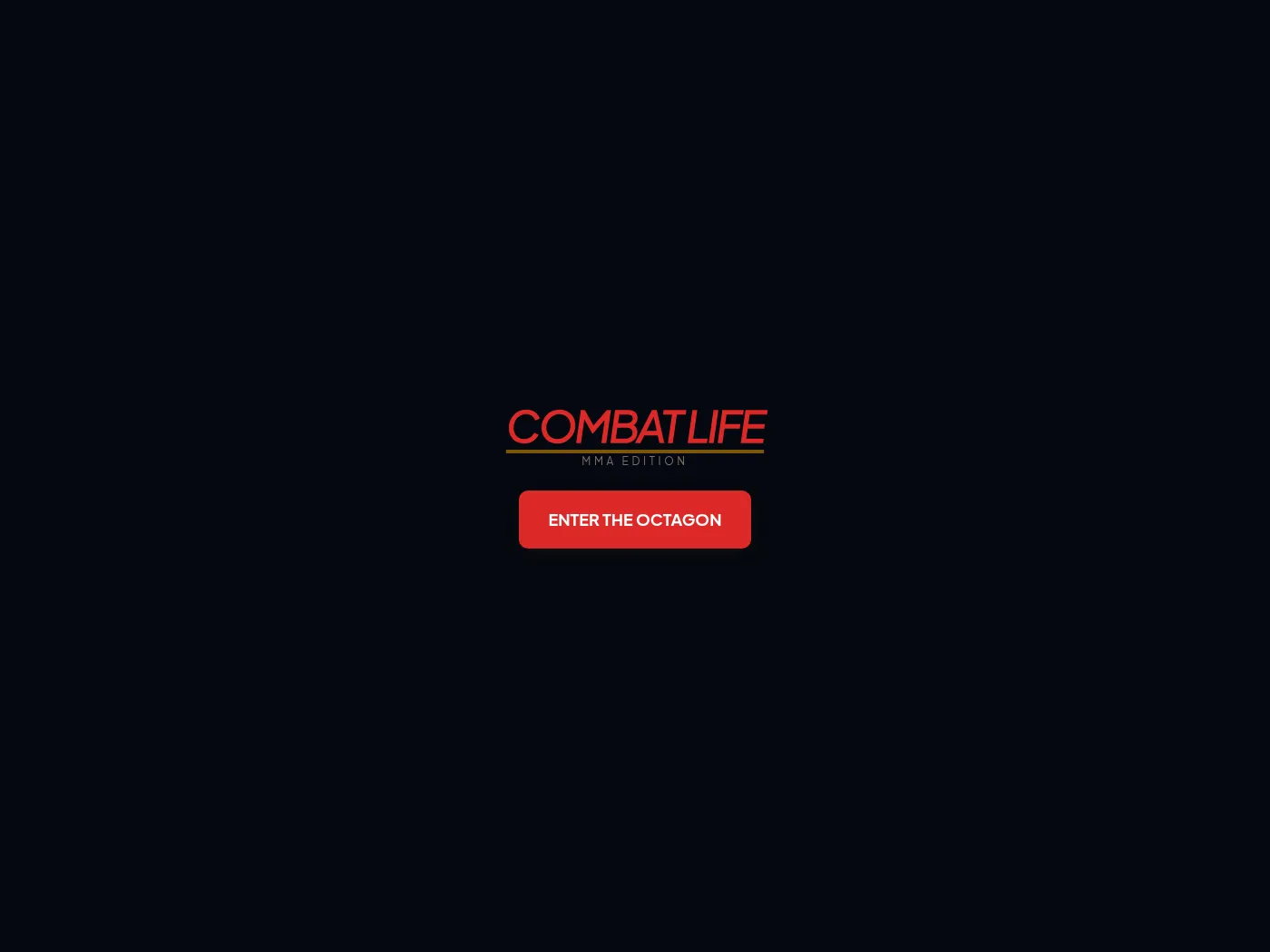 Combat Life: MMA Edition