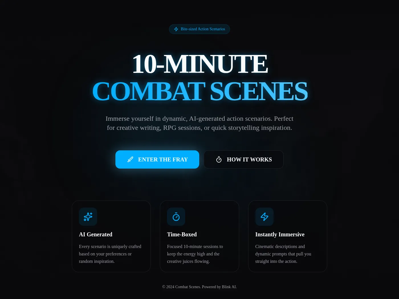 10-Minute Combat Scenes