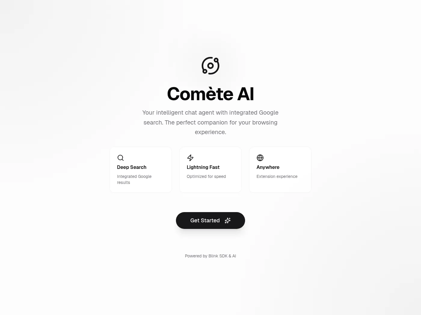 Comète AI Chat Agent