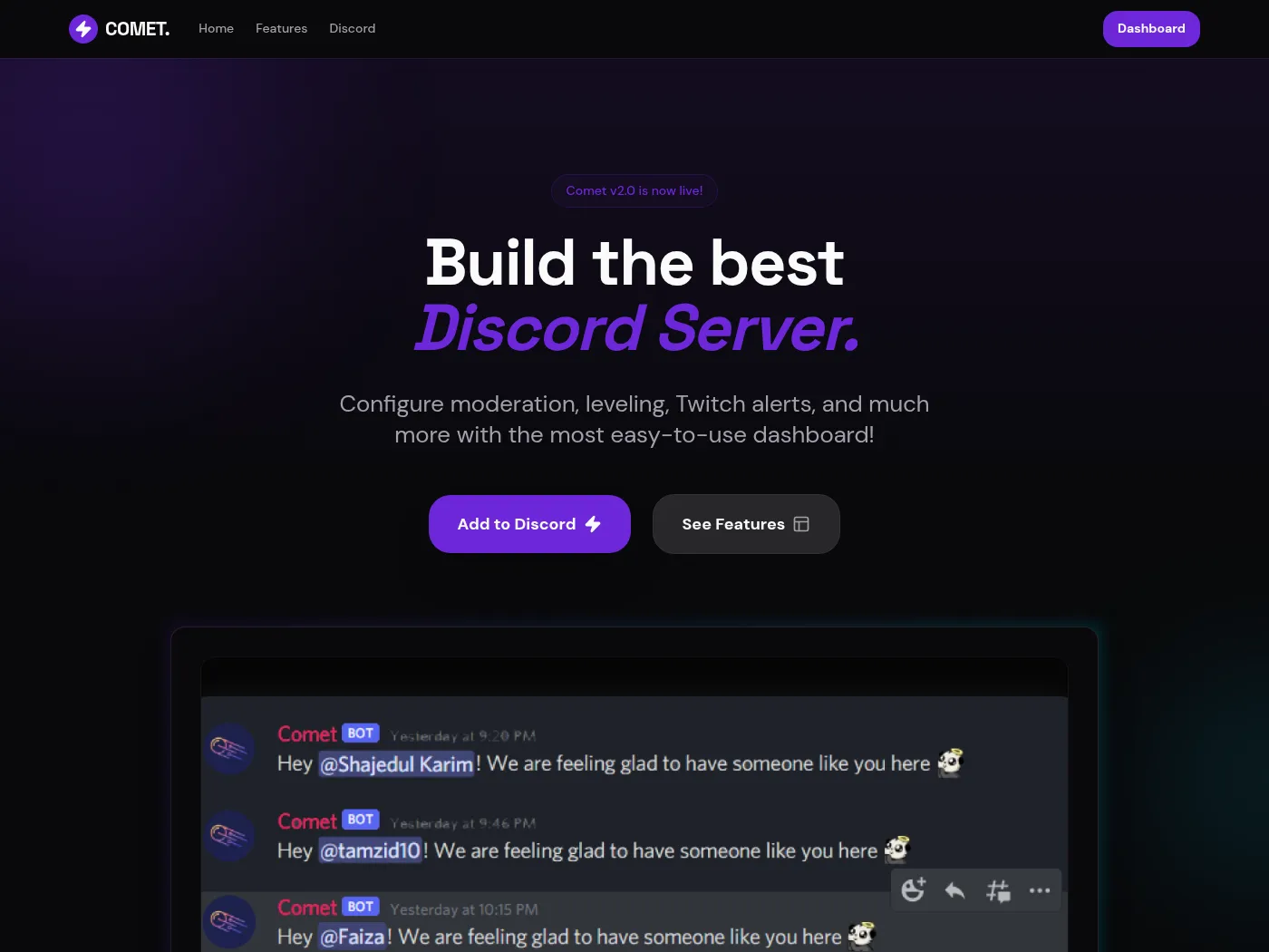 CometRBX Discord Clone