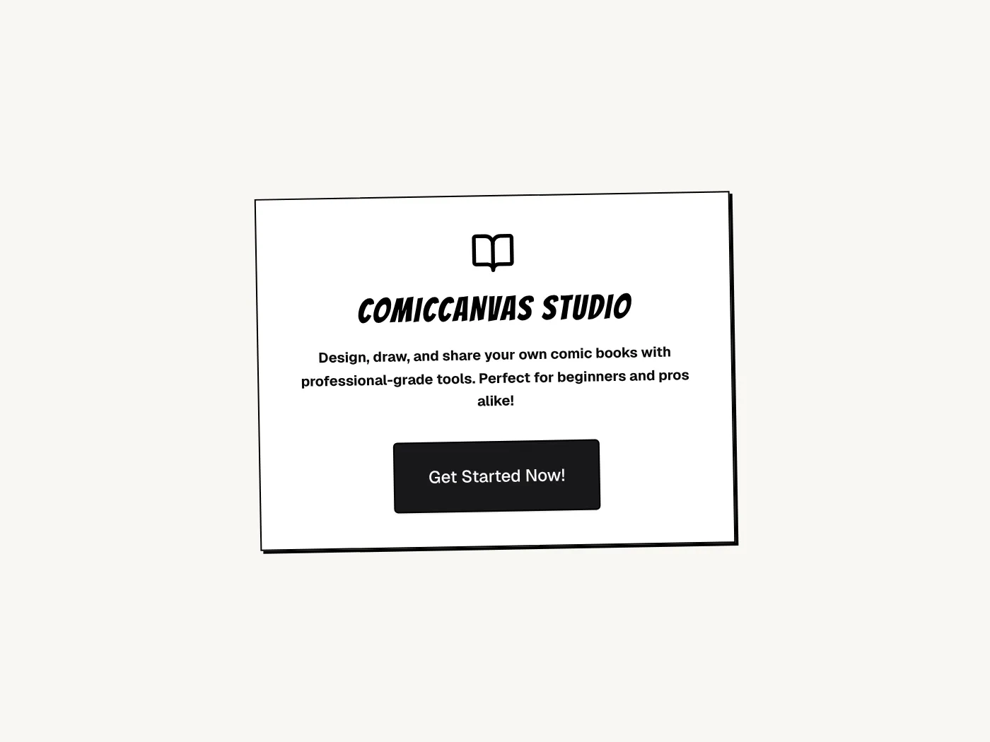 ComicCanvas Studio