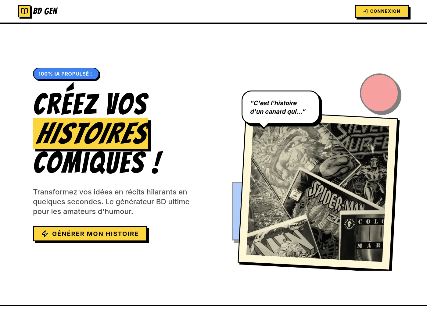 Comic Story Generator