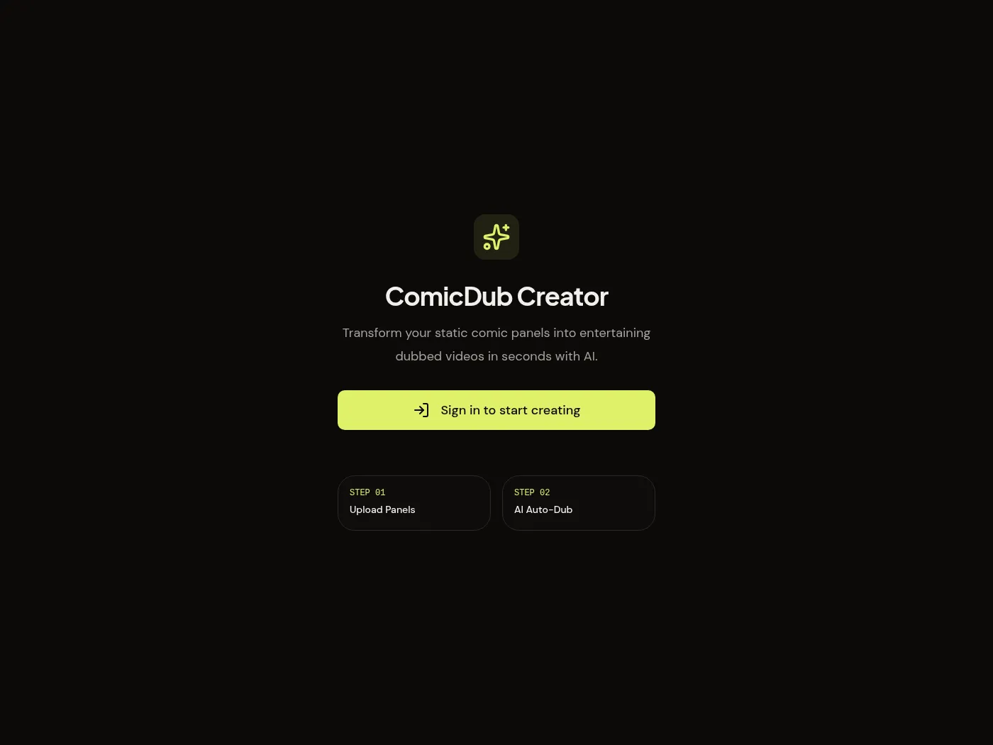ComicDub Creator