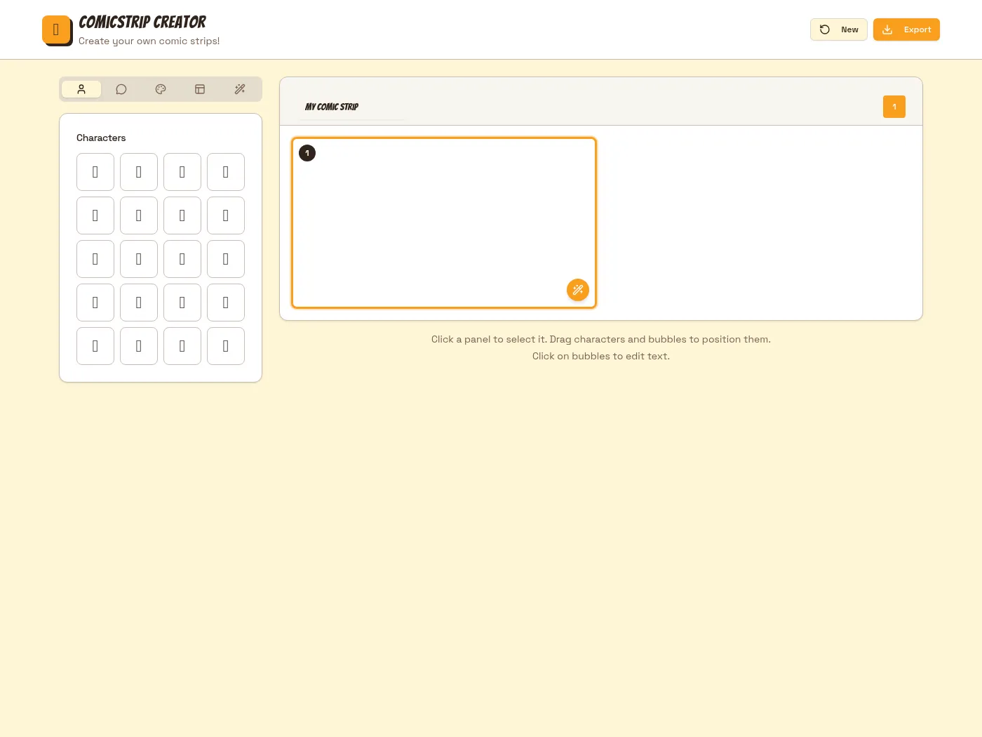 ComicStrip Creator
