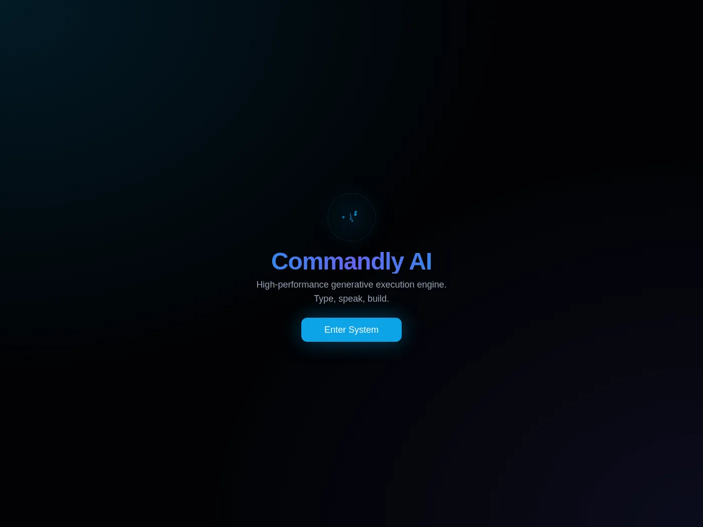 Commandly AI Interface