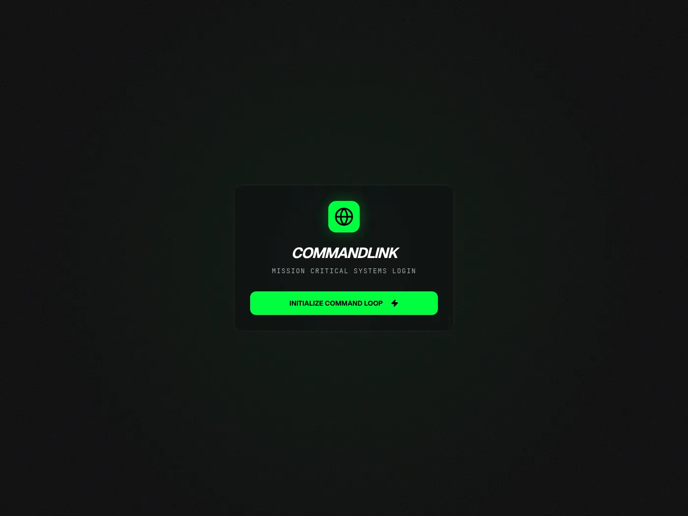 CommandLink Dashboard
