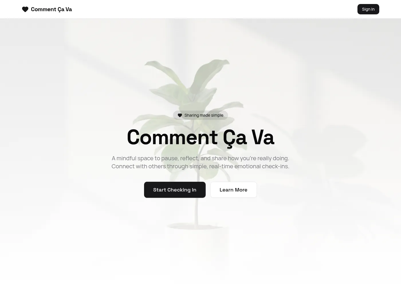Comment Ça Va