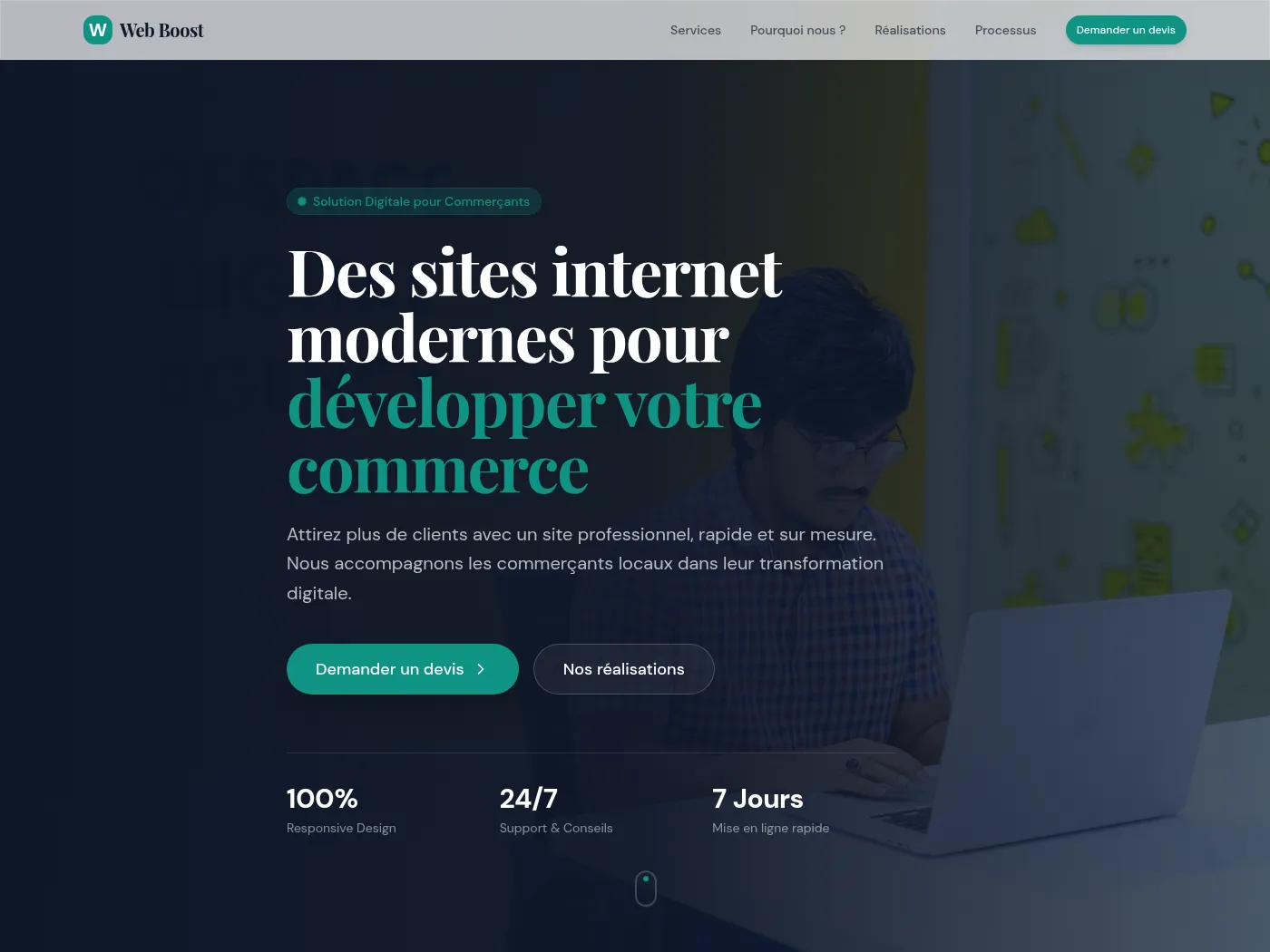 Commerçants Web Boost