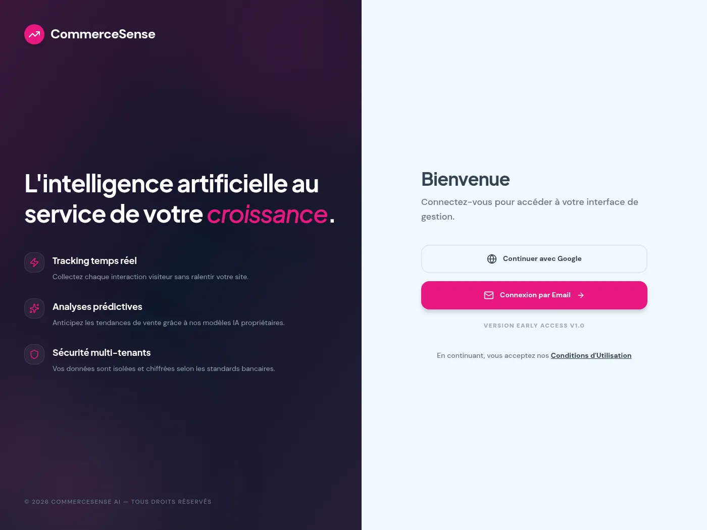 CommerceSense Analytics