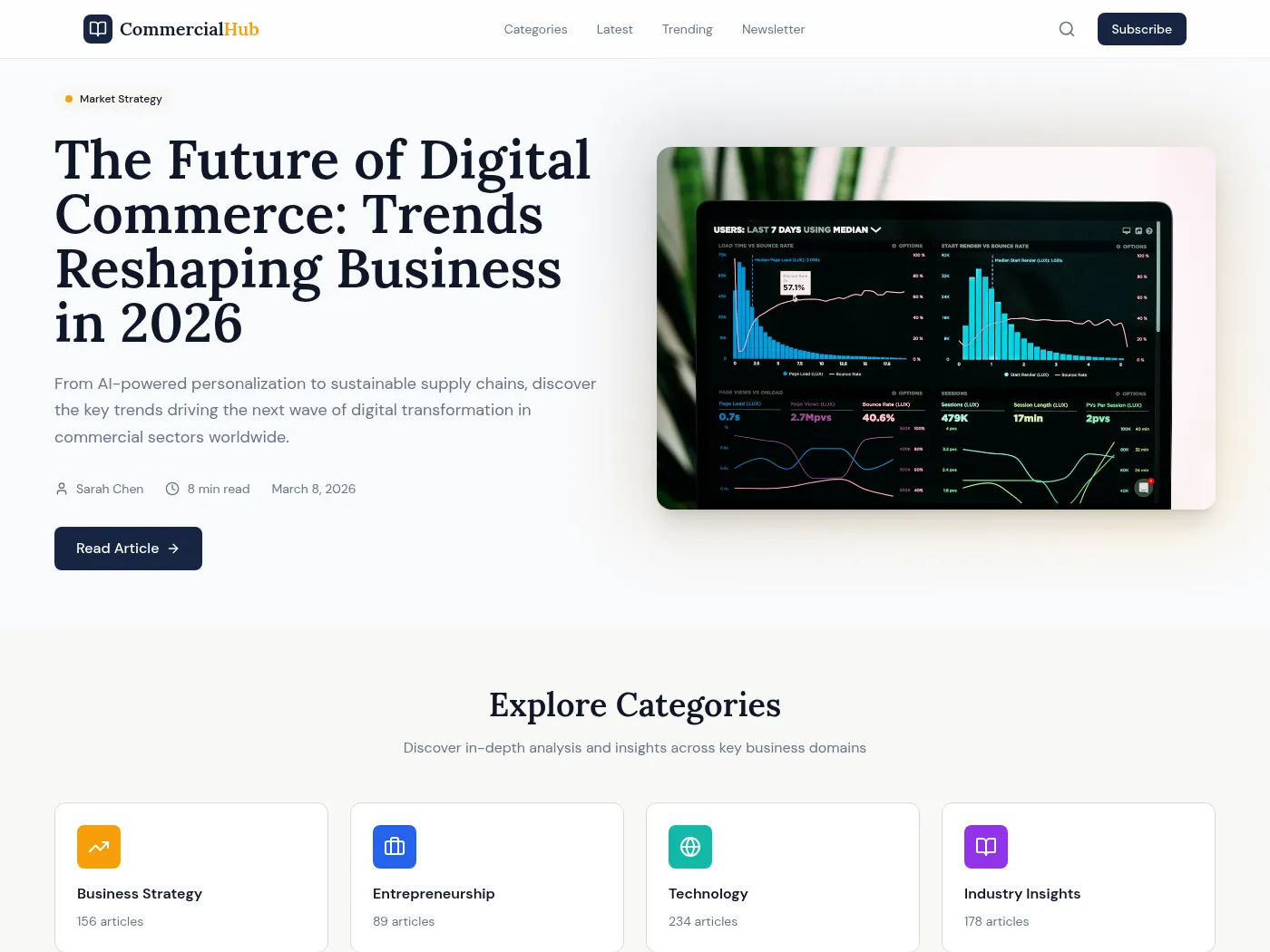 Commercial Articles Hub