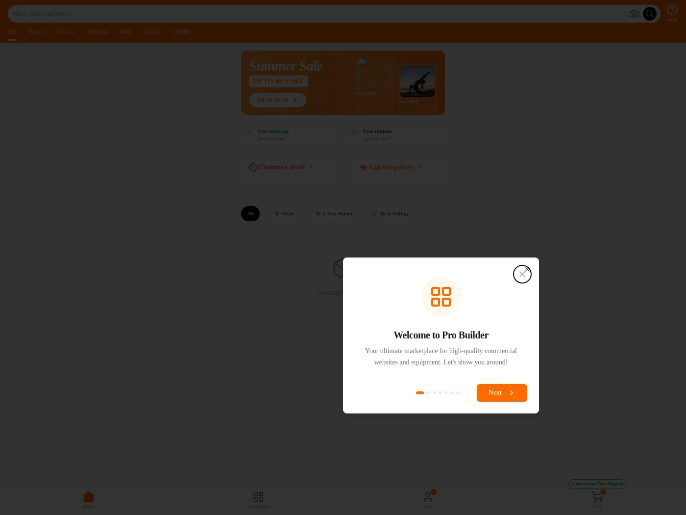 Pro Website Builder