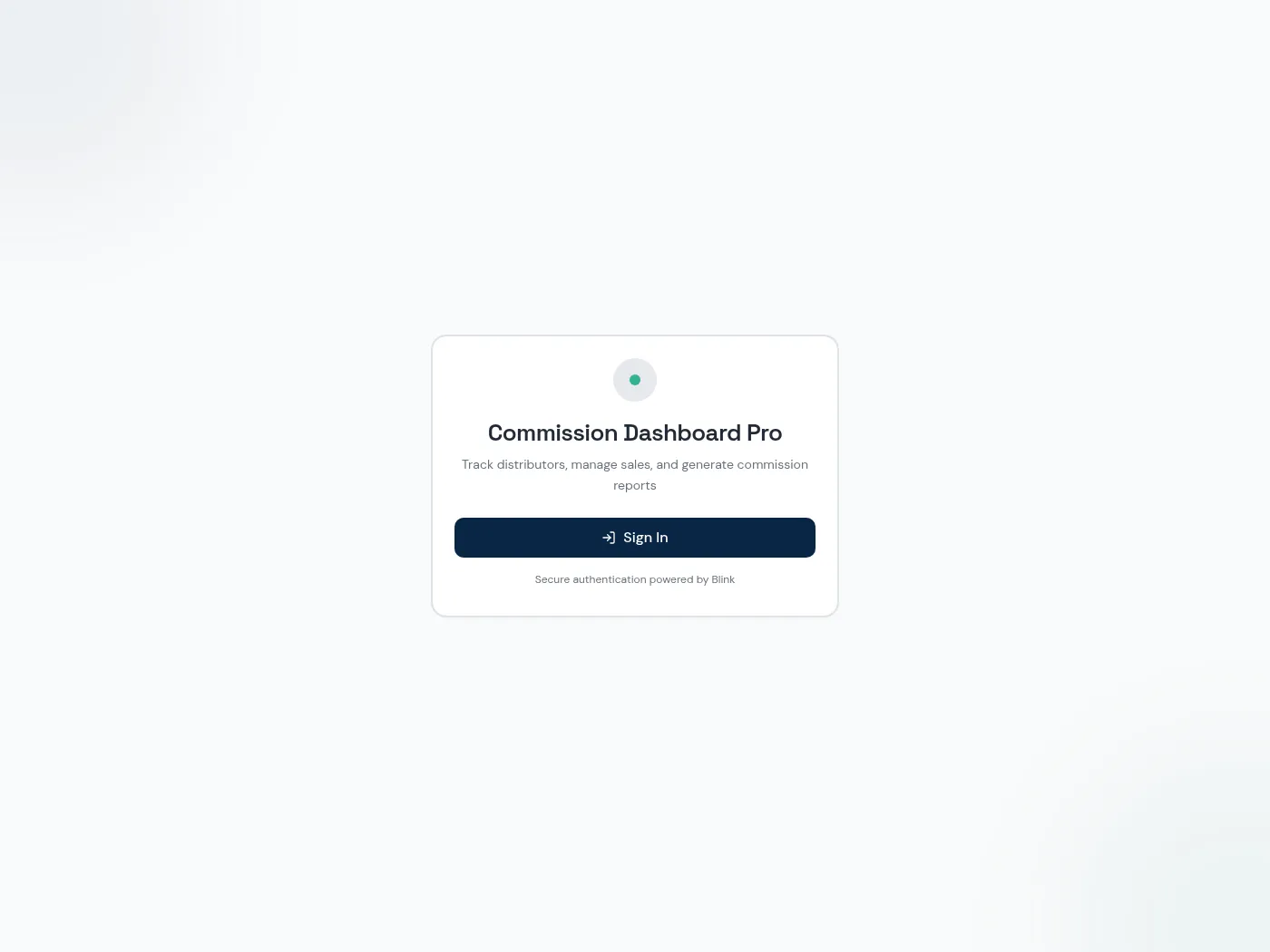 Commission Dashboard Pro