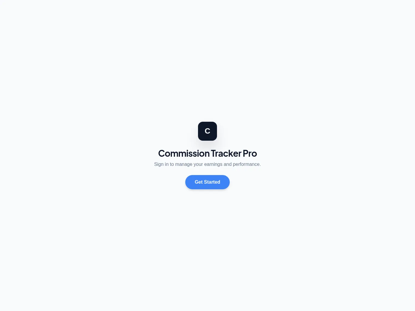 Commission Tracker Pro