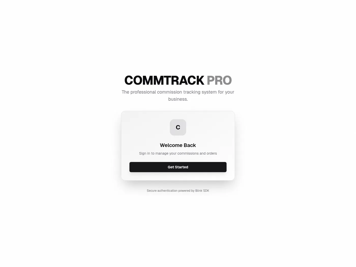 Commission Tracker Pro