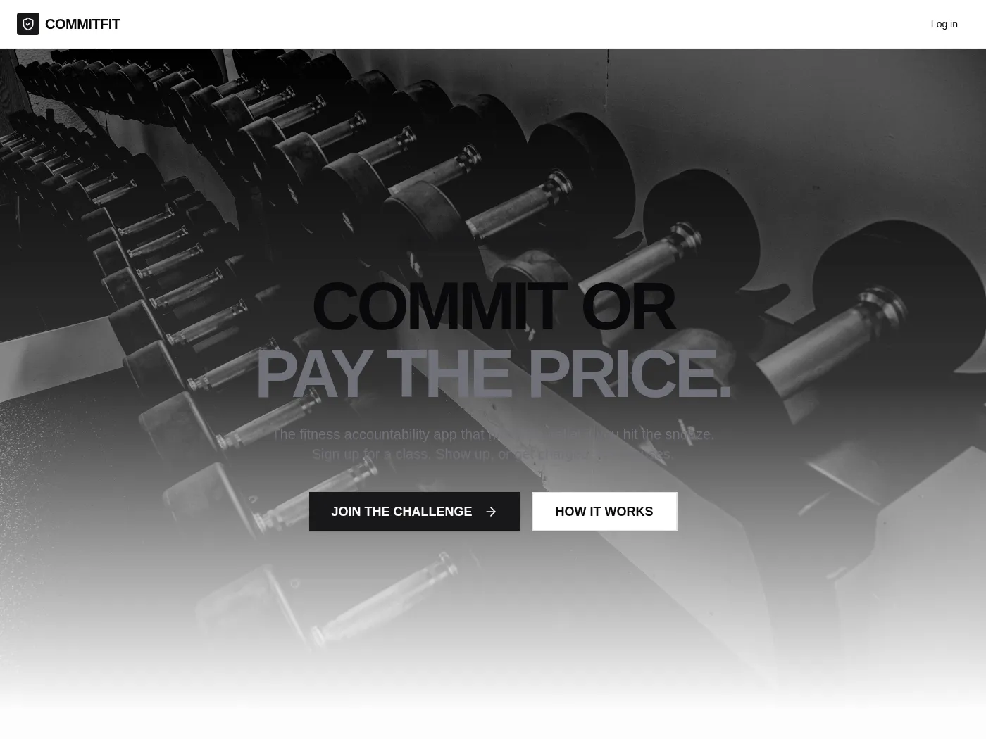 CommitFit Challenge