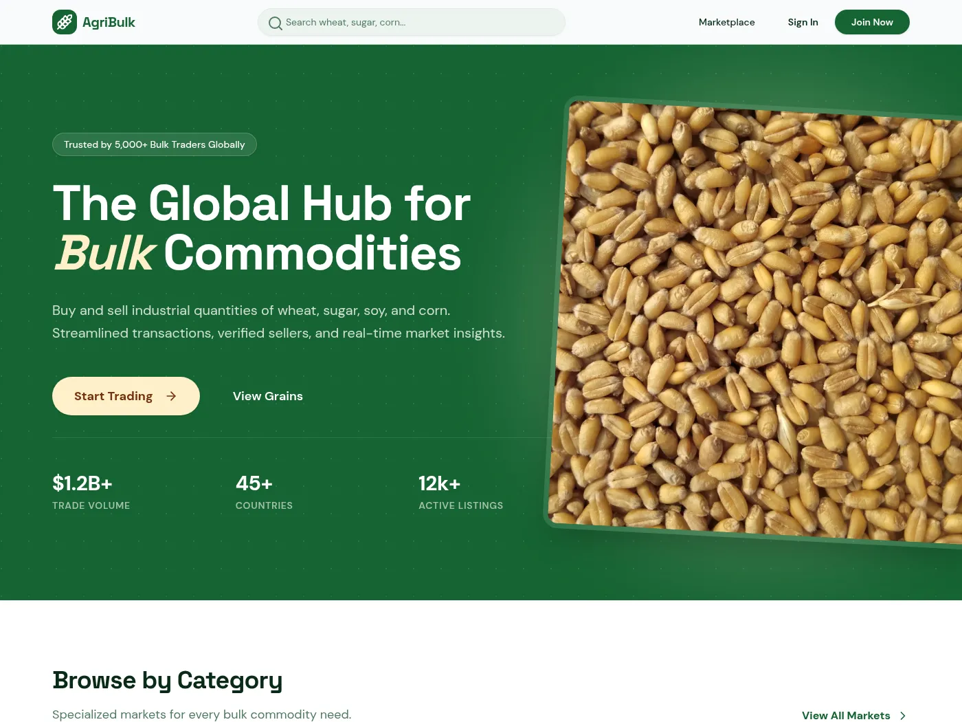 AgriBulk Marketplace