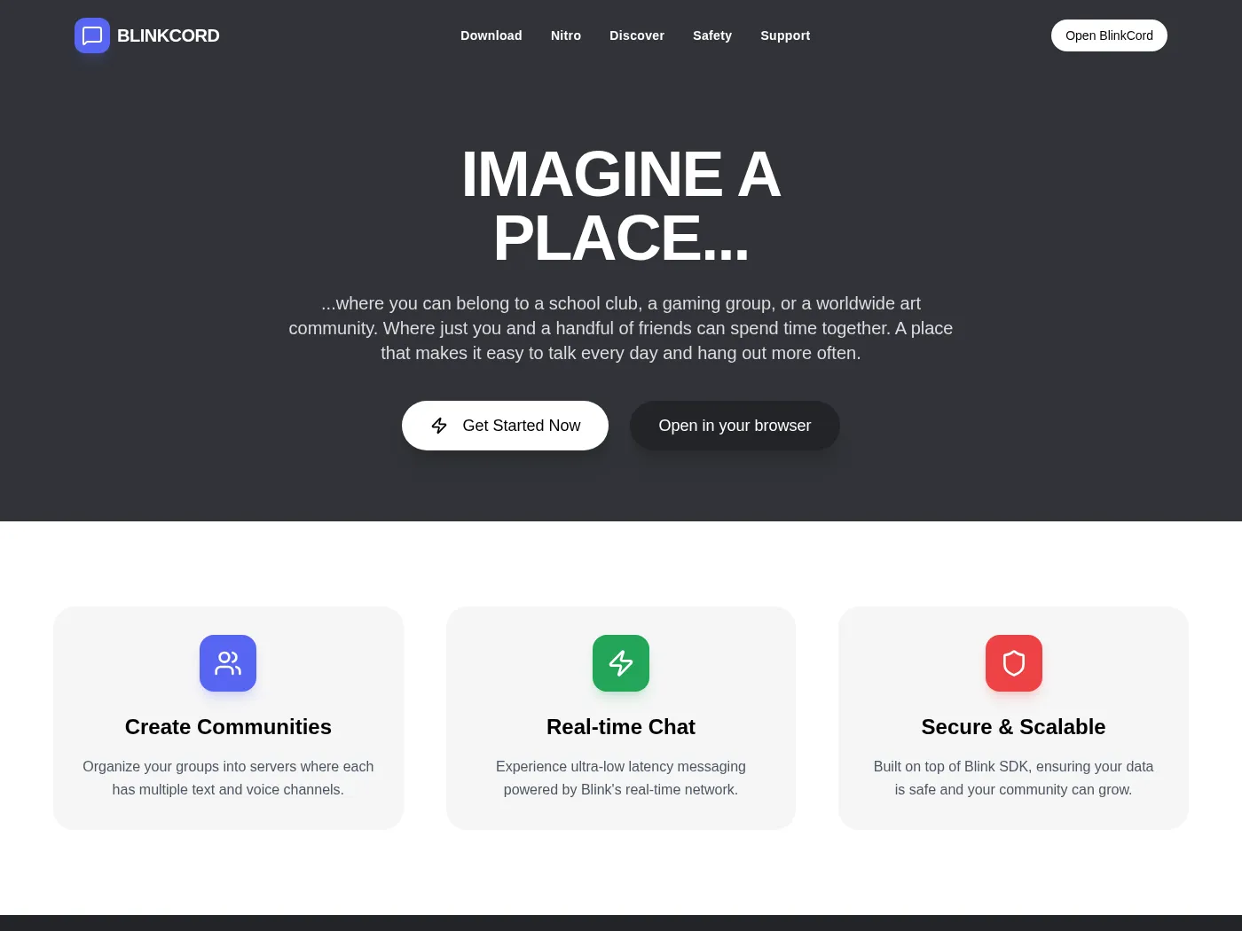 Community Chat Platform
