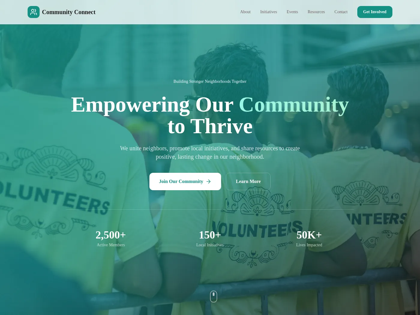 Community Connect Portal