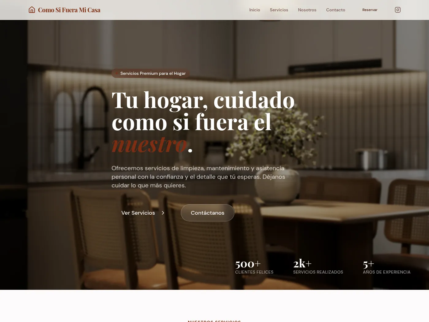 Como Si Fuera Mi Casa