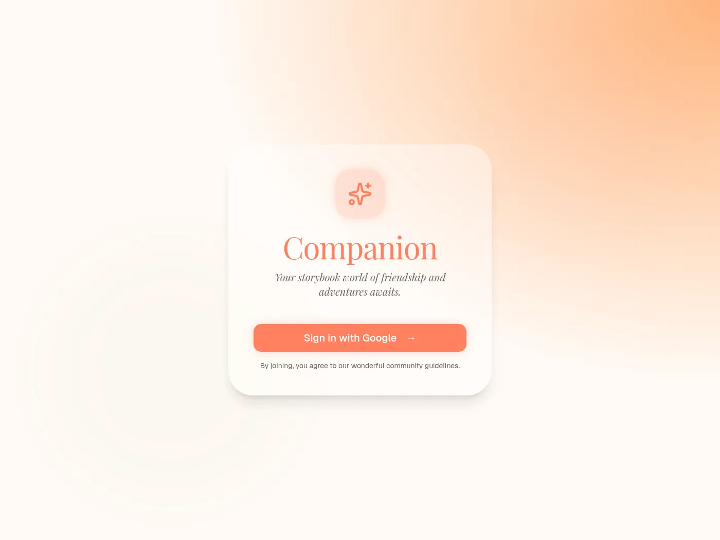 Companion Avatar World
