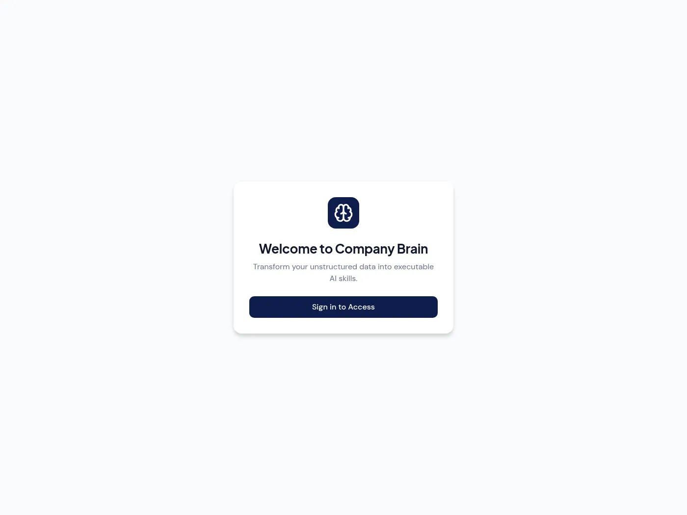 Company Brain