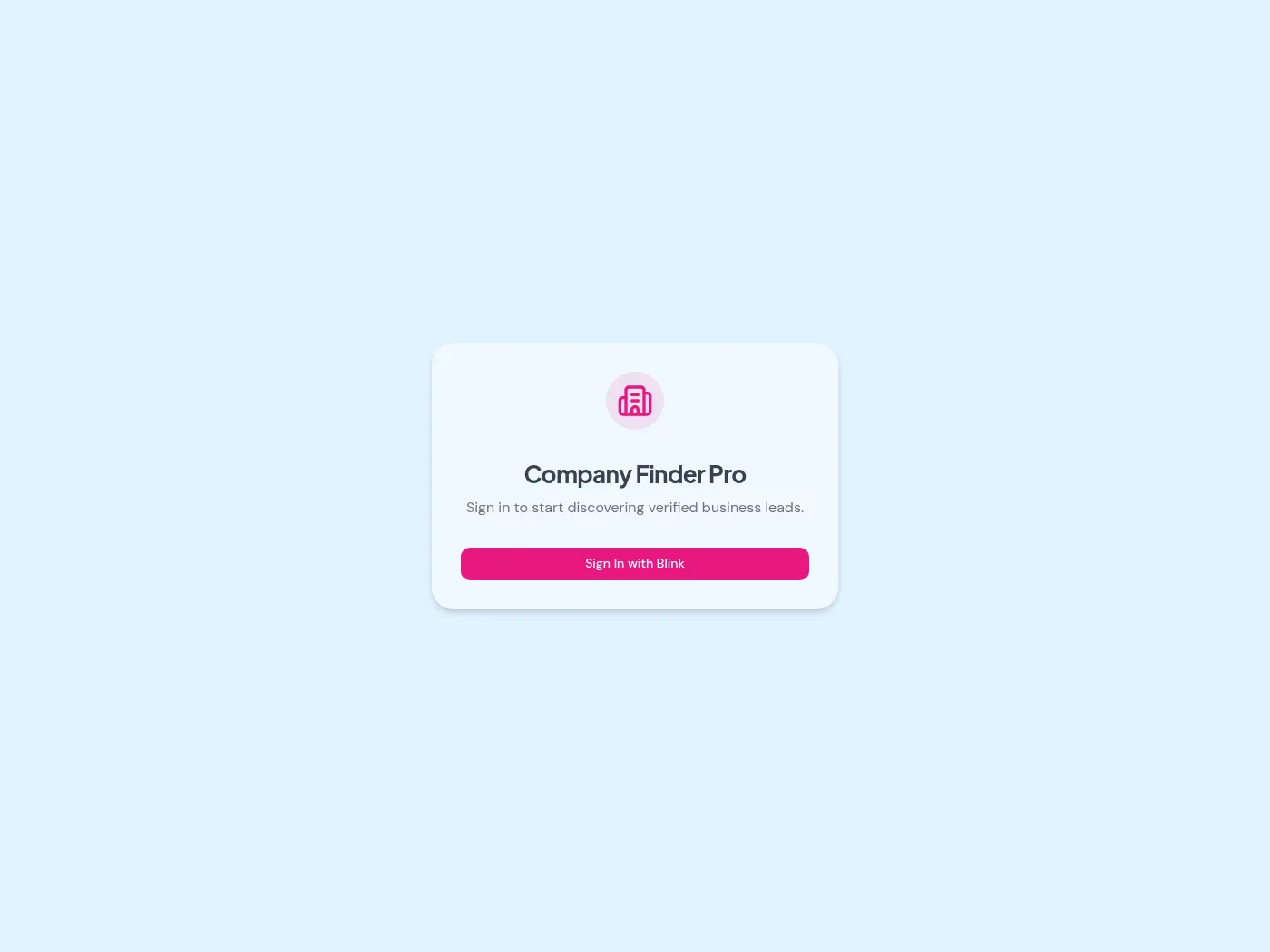 Company Finder Pro