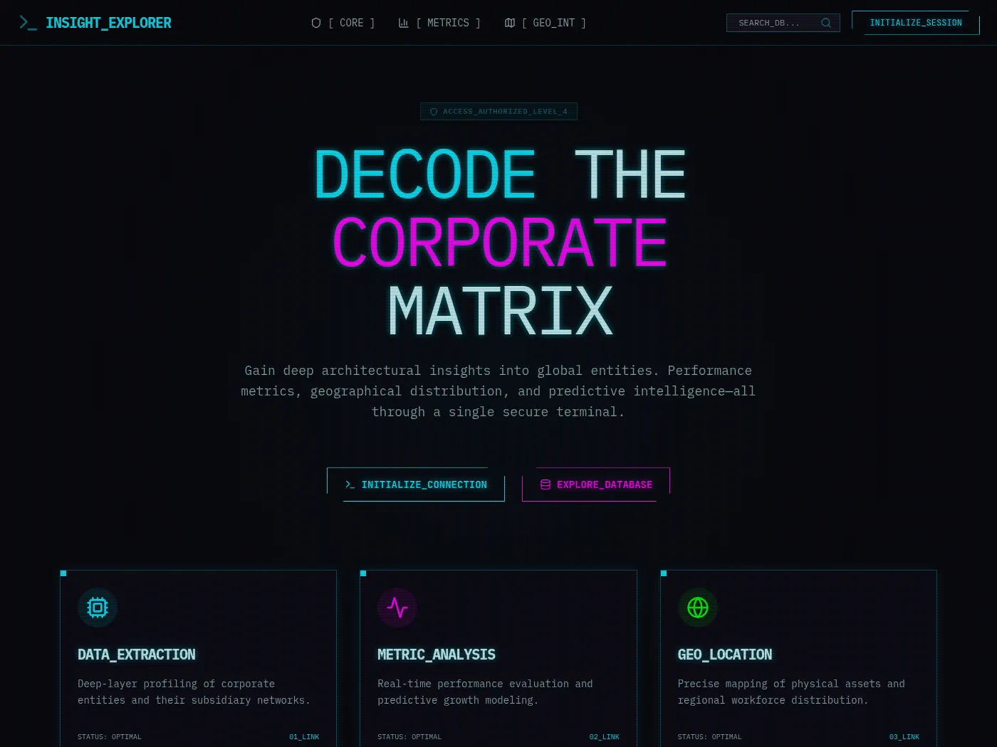 Company Insight Explorer