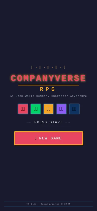 CompanyVerse RPG