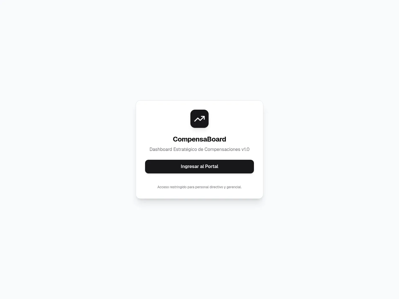 CompensaBoard Dashboard